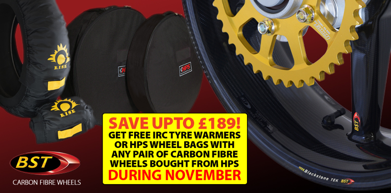 BST Carbon Fibre Motorcycle Wheels